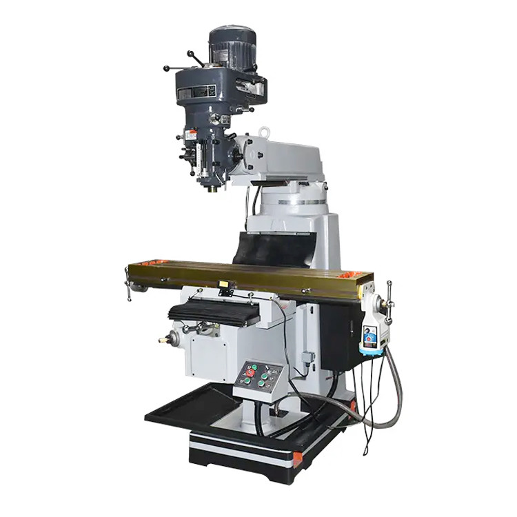 Metal Vertical 3 Axis Turret Milling Machine 4H Manual Milling Machine ...